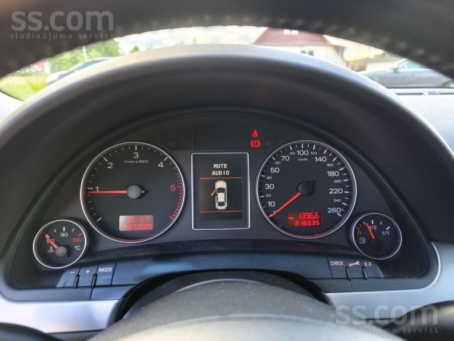 Pelēks Audi A4 2006 Kuldīga, ar dzinēja tilpumu 1.90 L un nobraukumu 217 tūkst. km par 3990 €, foto 19 vietnē AUTOMOTO.COM.LV