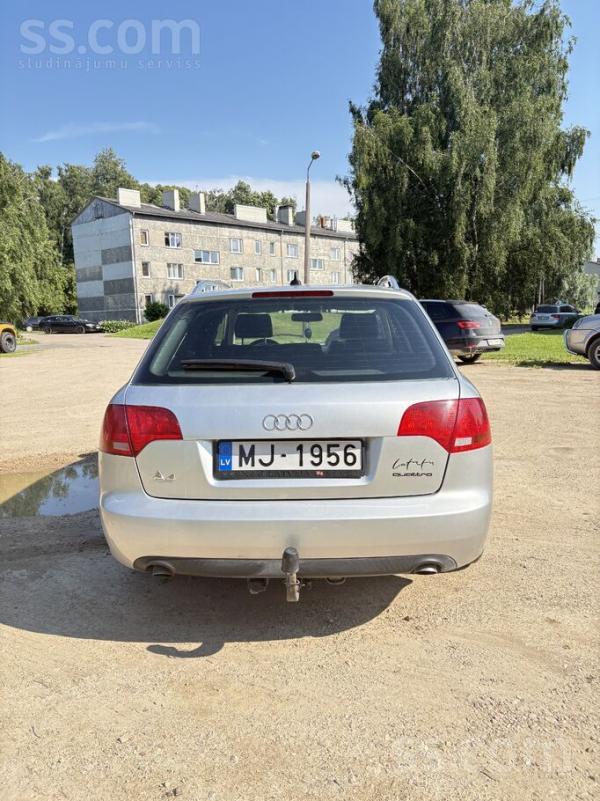 Grey Audi A4 2006 in Bauska, with an engine capacity of 3.00 L and mileage of 311 thousand km for 2500 €, photo 4 on AUTOMOTO.COM.LV