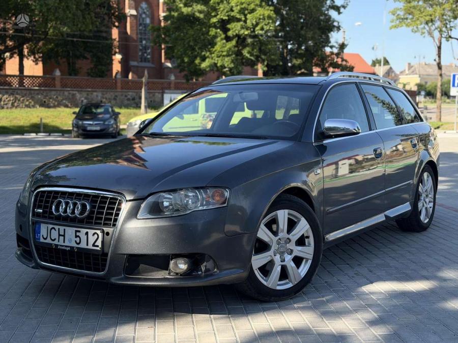 Grey Audi A4 2006 in Rokiskis, with an engine capacity of 1.97 L and mileage of 430 thousand km for 1650 €, photo 1 on AUTOMOTO.COM.LV