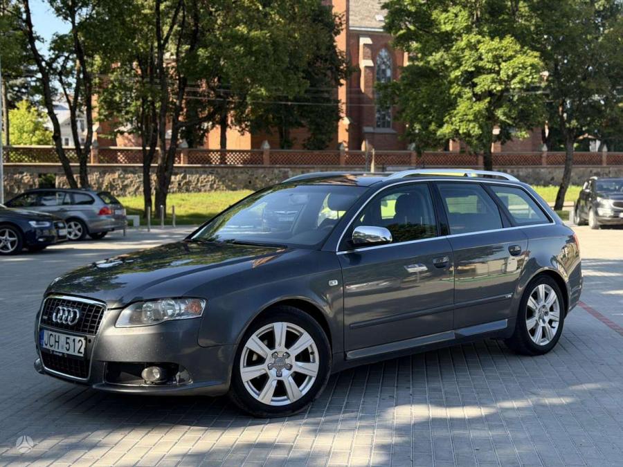 Grey Audi A4 2006 in Rokiskis, with an engine capacity of 1.97 L and mileage of 430 thousand km for 1650 €, photo 5 on AUTOMOTO.COM.LV