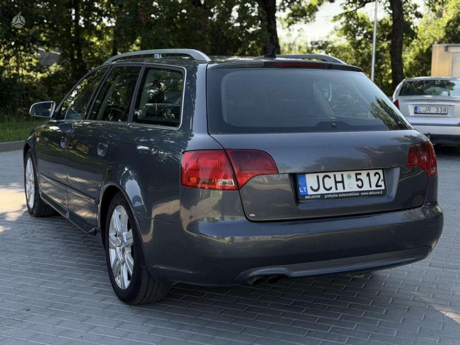 Grey Audi A4 2006 in Rokiskis, with an engine capacity of 1.97 L and mileage of 430 thousand km for 1650 €, photo 7 on AUTOMOTO.COM.LV
