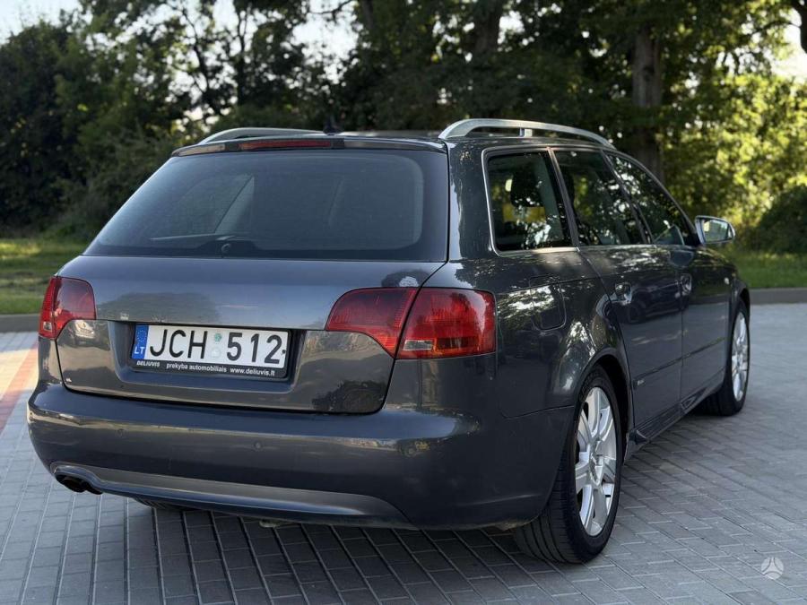 Grey Audi A4 2006 in Rokiskis, with an engine capacity of 1.97 L and mileage of 430 thousand km for 1650 €, photo 8 on AUTOMOTO.COM.LV