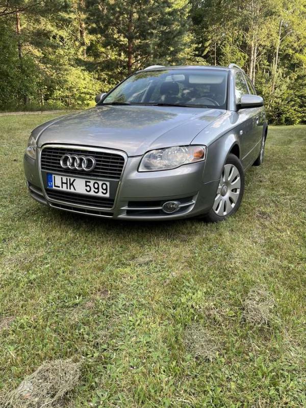 Pelēks Audi A4 2006 Kazlų Rūda, ar dzinēja tilpumu 1.97 L un nobraukumu 292 tūkst. km par 2500 €, foto 2 vietnē AUTOMOTO.COM.LV