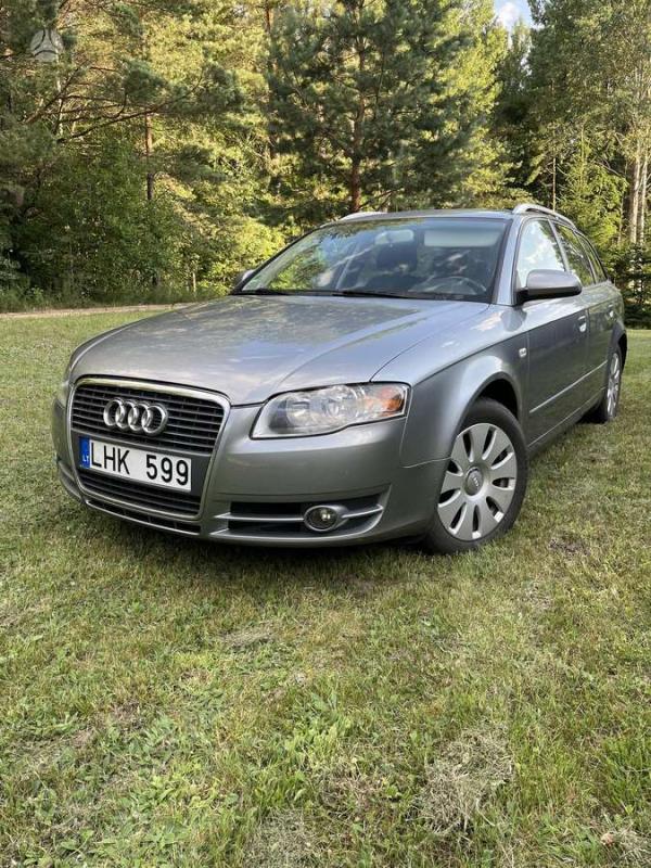 Pelēks Audi A4 2006 Kazlų Rūda, ar dzinēja tilpumu 1.97 L un nobraukumu 292 tūkst. km par 2500 €, foto 3 vietnē AUTOMOTO.COM.LV