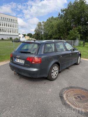 Grey Audi A4 2006 in Riga, with an engine capacity of 2.00 L and mileage of 306 thousand km for 1600 €, photo 3 on AUTOMOTO.COM.LV
