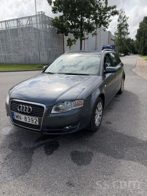 Grey Audi A4 2006 in Riga, with an engine capacity of 2.00 L and mileage of 306 thousand km for 1600 €, photo 5 on AUTOMOTO.COM.LV