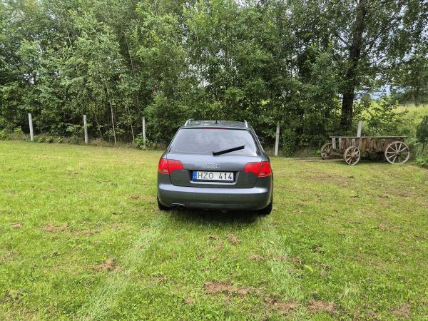 Grey Audi A4 2006 in Vilnius, with an engine capacity of 2.00 L and mileage of 316 thousand km for 2148 €, photo 4 on AUTOMOTO.COM.LV