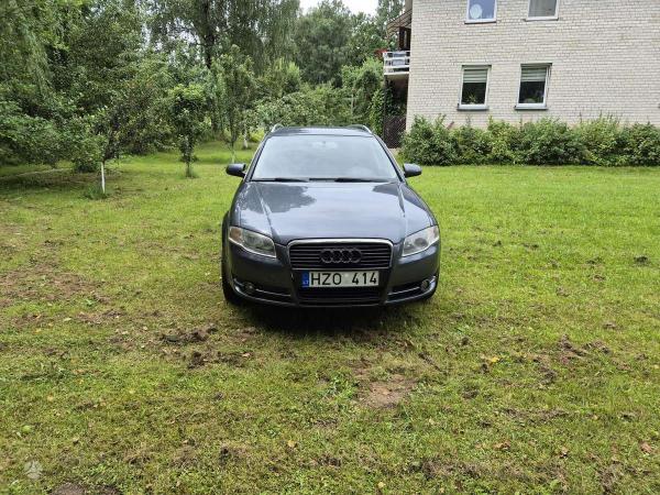 Grey Audi A4 2006 in Vilnius, with an engine capacity of 2.00 L and mileage of 316 thousand km for 2148 €, photo 8 on AUTOMOTO.COM.LV