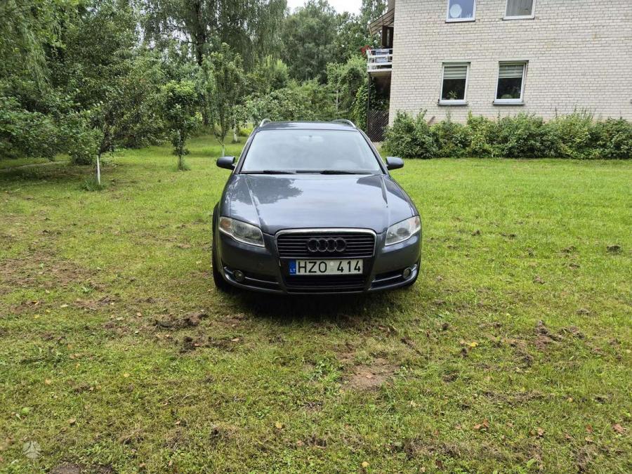 Grey Audi A4 2006 in Vilnius, with an engine capacity of 2.00 L and mileage of 316 thousand km for 2148 €, photo 9 on AUTOMOTO.COM.LV