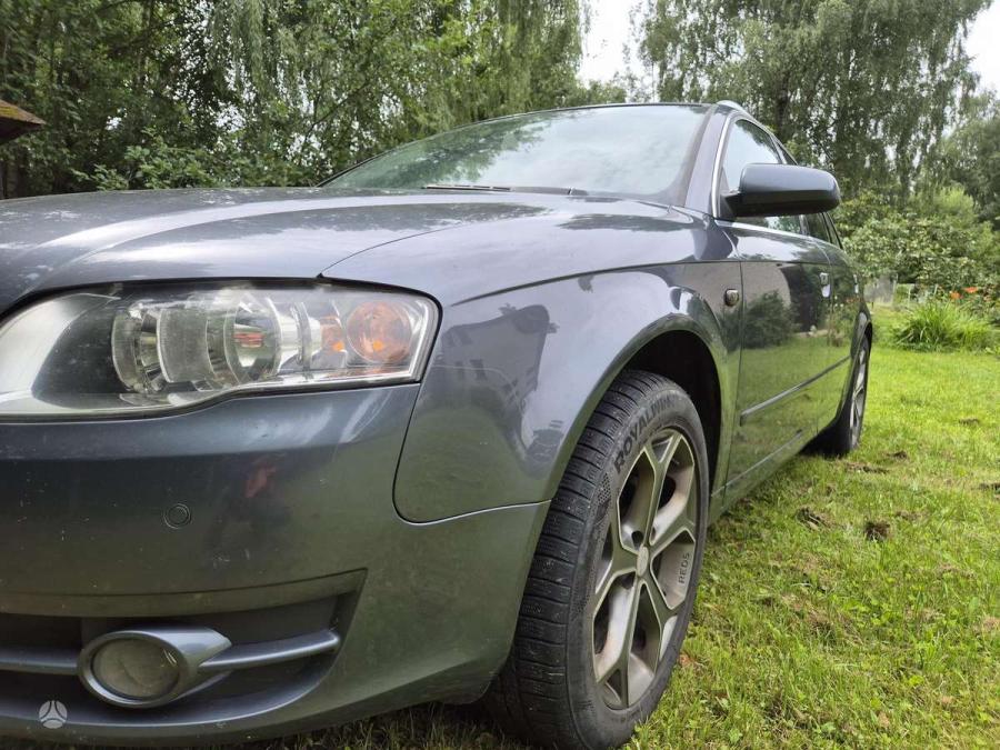 Grey Audi A4 2006 in Vilnius, with an engine capacity of 2.00 L and mileage of 316 thousand km for 2148 €, photo 10 on AUTOMOTO.COM.LV