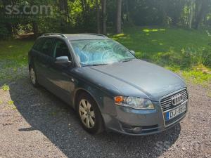 Grey Audi A4 2006 in Riga, with an engine capacity of 2.50 L and mileage of 294 thousand km for 2100 €, photo  on AUTOMOTO.COM.LV