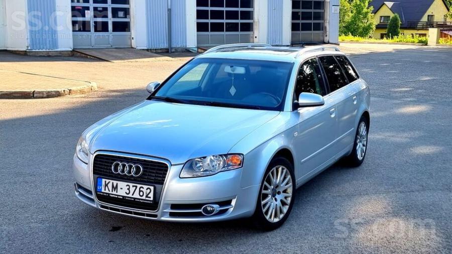 Pelēks Audi A4 2006 Cēsis, ar dzinēja tilpumu 2.00 L un nobraukumu 325 tūkst. km par 2500 €, foto 1 vietnē AUTOMOTO.COM.LV