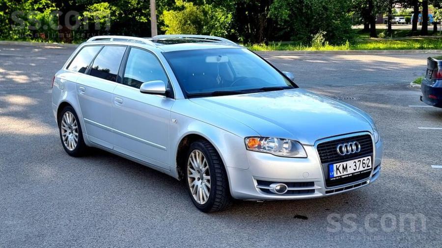 Pelēks Audi A4 2006 Cēsis, ar dzinēja tilpumu 2.00 L un nobraukumu 325 tūkst. km par 2500 €, foto 7 vietnē AUTOMOTO.COM.LV