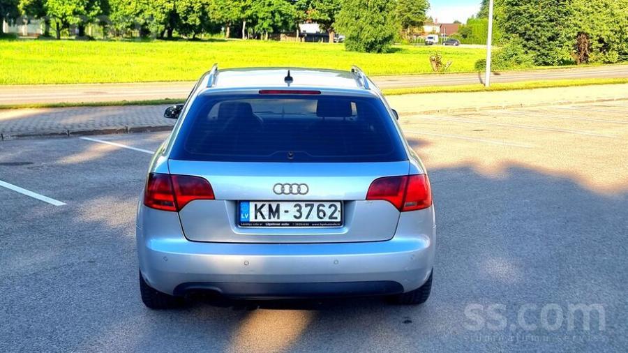 Pelēks Audi A4 2006 Cēsis, ar dzinēja tilpumu 2.00 L un nobraukumu 325 tūkst. km par 2500 €, foto 13 vietnē AUTOMOTO.COM.LV