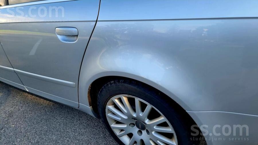 Pelēks Audi A4 2006 Cēsis, ar dzinēja tilpumu 2.00 L un nobraukumu 325 tūkst. km par 2500 €, foto 25 vietnē AUTOMOTO.COM.LV