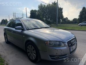 Pelēks Audi A4 2006 Daugavpils, ar dzinēja tilpumu 2.00 L un nobraukumu 287 tūkst. km par 2500 €, foto 4 vietnē AUTOMOTO.COM.LV