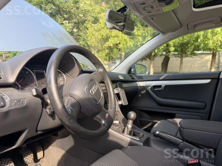 Pelēks Audi A4 2006 Daugavpils, ar dzinēja tilpumu 2.00 L un nobraukumu 287 tūkst. km par 2500 €, foto 9 vietnē AUTOMOTO.COM.LV