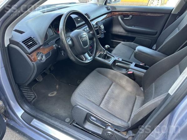 Grey Audi A4 2006 in Riga, with an engine capacity of 3.00 L and mileage of 0 thousand km for 990 €, photo 5 on AUTOMOTO.COM.LV