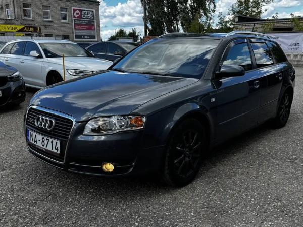 Grey Audi A4 2006 in Daugavpils, with an engine capacity of 2.00 L and mileage of 291 thousand km for 3950 €, photo 3 on AUTOMOTO.COM.LV