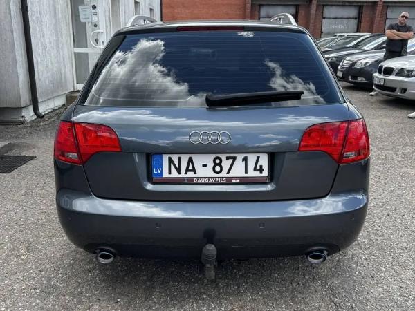 Grey Audi A4 2006 in Daugavpils, with an engine capacity of 2.00 L and mileage of 291 thousand km for 3950 €, photo 5 on AUTOMOTO.COM.LV
