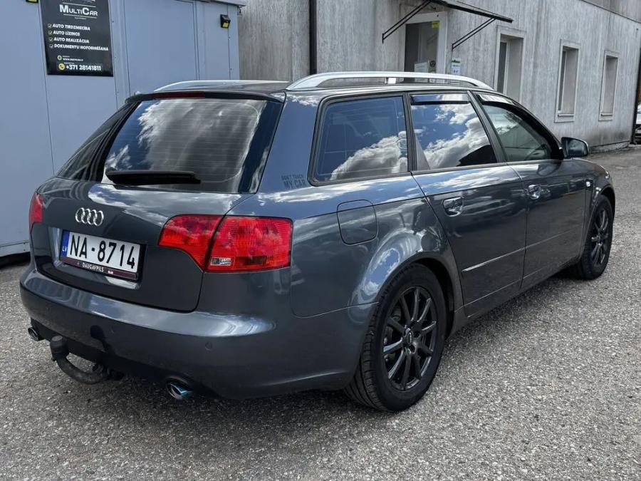 Pelēks Audi A4 2006 Daugavpils, ar dzinēja tilpumu 2.00 L un nobraukumu 291 tūkst. km par 3950 €, foto 7 vietnē AUTOMOTO.COM.LV