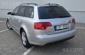 Pelēks Audi A4 2006 Rīga, ar dzinēja tilpumu 2.00 L un nobraukumu 261 tūkst. km par 3550 €, foto 5 vietnē AUTOMOTO.COM.LV