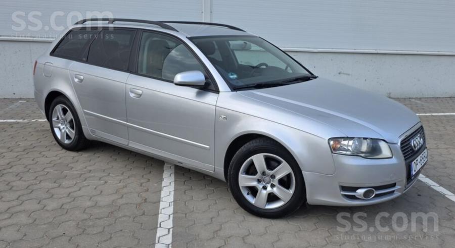 Pelēks Audi A4 2006 Rīga, ar dzinēja tilpumu 2.00 L un nobraukumu 261 tūkst. km par 3550 €, foto 8 vietnē AUTOMOTO.COM.LV