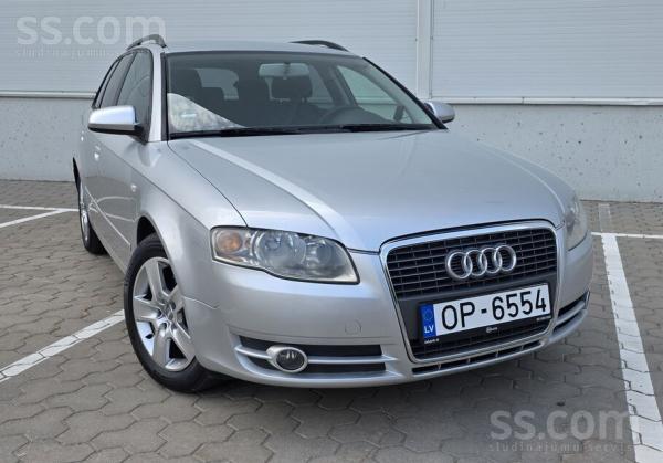 Grey Audi A4 2006 in Riga, with an engine capacity of 2.00 L and mileage of 261 thousand km for 3550 €, photo 8 on AUTOMOTO.COM.LV