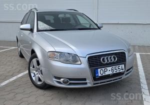Pelēks Audi A4 2006 Rīga, ar dzinēja tilpumu 2.00 L un nobraukumu 261 tūkst. km par 3550 €, foto 9 vietnē AUTOMOTO.COM.LV
