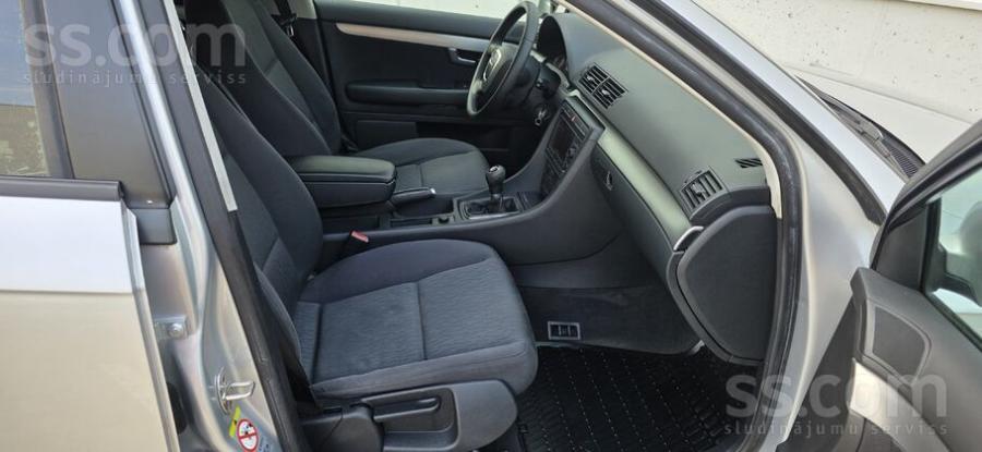 Pelēks Audi A4 2006 Rīga, ar dzinēja tilpumu 2.00 L un nobraukumu 261 tūkst. km par 3550 €, foto 12 vietnē AUTOMOTO.COM.LV