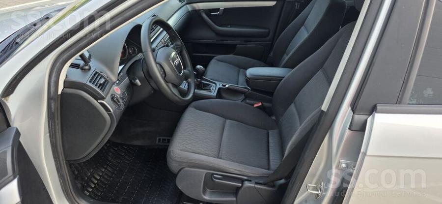 Pelēks Audi A4 2006 Rīga, ar dzinēja tilpumu 2.00 L un nobraukumu 261 tūkst. km par 3550 €, foto 18 vietnē AUTOMOTO.COM.LV