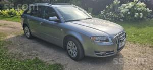 Grey Audi A4 2006 in Gulbene, with an engine capacity of 2.00 L and mileage of 372 thousand km for 2200 €, photo 4 on AUTOMOTO.COM.LV