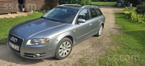 Grey Audi A4 2006 in Gulbene, with an engine capacity of 2.00 L and mileage of 372 thousand km for 2200 €, photo 5 on AUTOMOTO.COM.LV