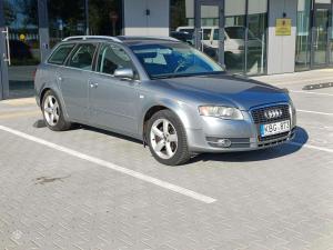 Grey Audi A4 2006 in Vilnius, with an engine capacity of 1.99 L and mileage of 358 thousand km for 1350 €, photo 3 on AUTOMOTO.COM.LV