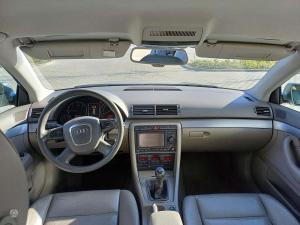 Grey Audi A4 2006 in Vilnius, with an engine capacity of 1.99 L and mileage of 358 thousand km for 1350 €, photo 11 on AUTOMOTO.COM.LV