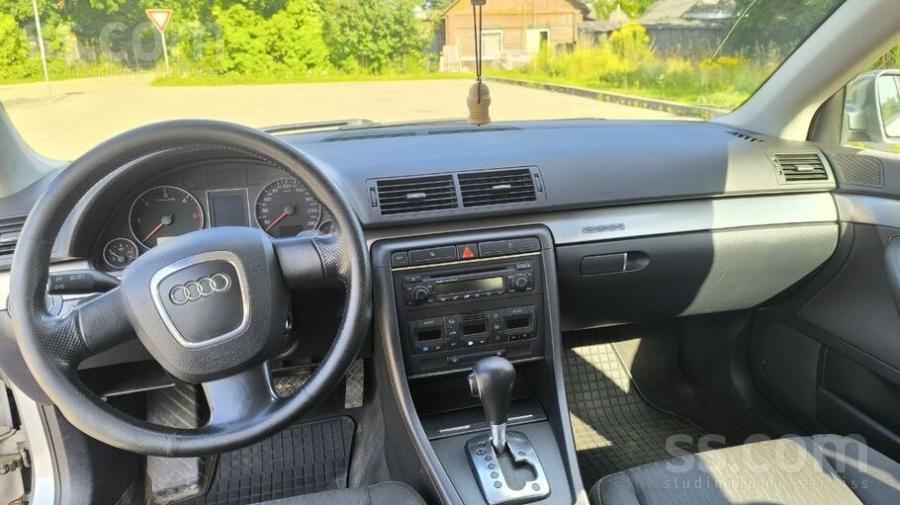 Pelēks Audi A4 2006 Rēzekne, ar dzinēja tilpumu 3.00 L un nobraukumu 398 tūkst. km par 2600 €, foto 11 vietnē AUTOMOTO.COM.LV