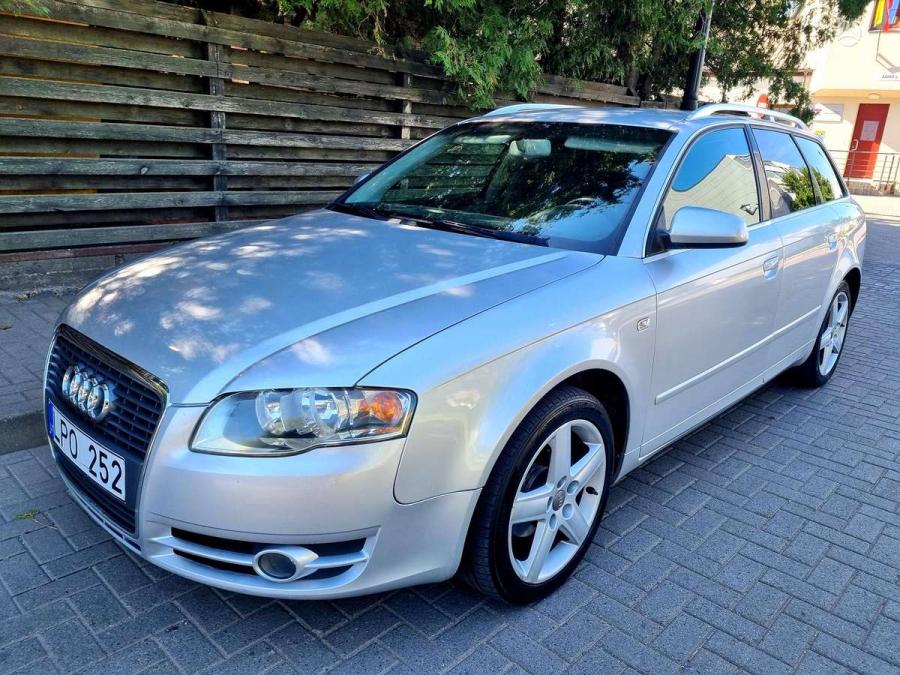 Grey Audi A4 2006 in Jonava, with an engine capacity of 1.97 L and mileage of 430 thousand km for 2000 €, photo 1 on AUTOMOTO.COM.LV