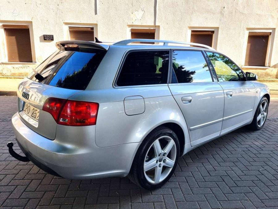 Grey Audi A4 2006 in Jonava, with an engine capacity of 1.97 L and mileage of 430 thousand km for 2000 €, photo 8 on AUTOMOTO.COM.LV