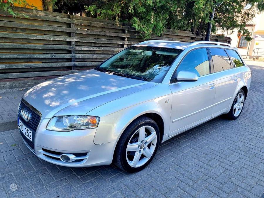 Grey Audi A4 2006 in Jonava, with an engine capacity of 1.97 L and mileage of 430 thousand km for 2000 €, photo 14 on AUTOMOTO.COM.LV