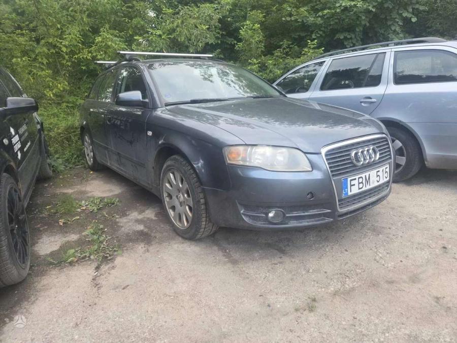 Grey Audi A4 2006 in Vilnius, with an engine capacity of 1.97 L and mileage of 354 thousand km for 600 €, photo 3 on AUTOMOTO.COM.LV