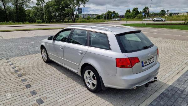 Grey Audi A4 2006 in Klaipeda, with an engine capacity of 1.97 L and mileage of 357 thousand km for 2895 €, photo 4 on AUTOMOTO.COM.LV