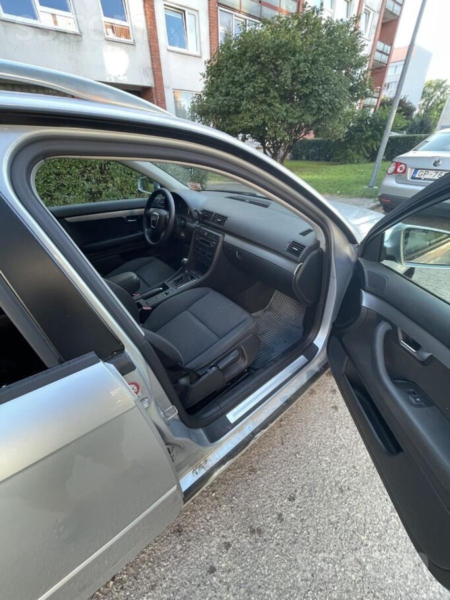 Pelēks Audi A4 2006 Rīga, ar dzinēja tilpumu 2.00 L un nobraukumu 325 tūkst. km par 1650 €, foto 6 vietnē AUTOMOTO.COM.LV