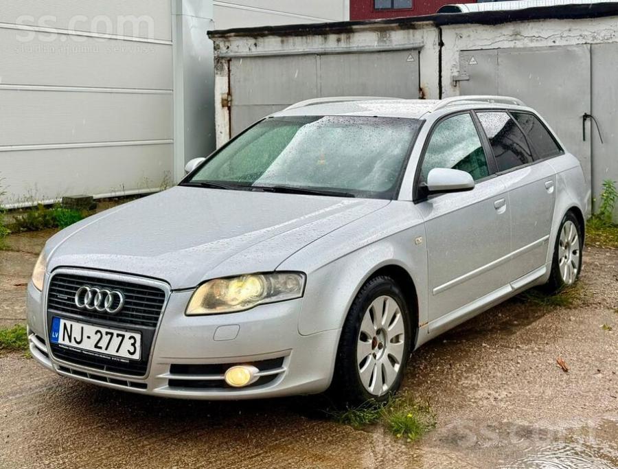 Grey Audi A4 2006 in Riga, with an engine capacity of 3.00 L and mileage of 357 thousand km for 1350 €, photo 3 on AUTOMOTO.COM.LV