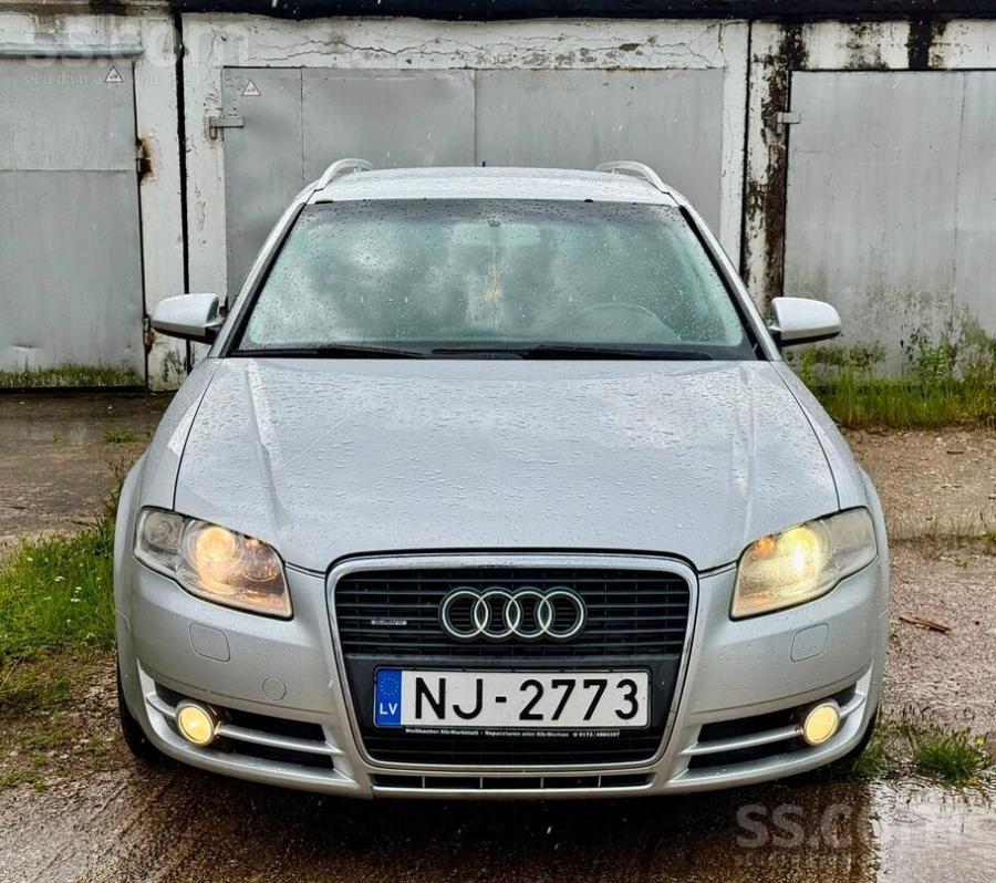 Grey Audi A4 2006 in Riga, with an engine capacity of 3.00 L and mileage of 357 thousand km for 1350 €, photo 4 on AUTOMOTO.COM.LV