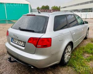 Grey Audi A4 2006 in Riga, with an engine capacity of 3.00 L and mileage of 357 thousand km for 1350 €, photo 5 on AUTOMOTO.COM.LV