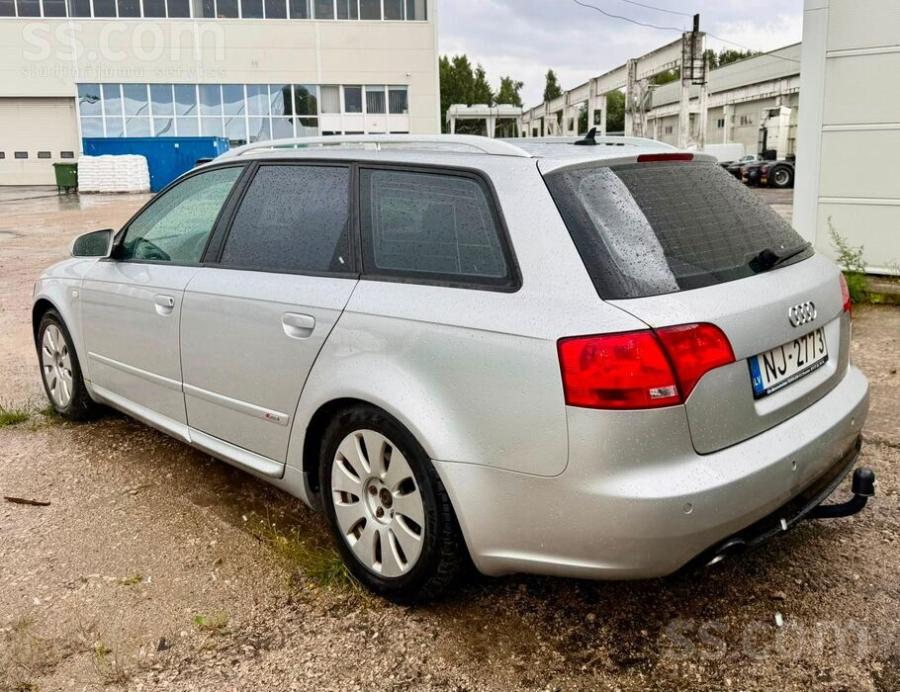 Grey Audi A4 2006 in Riga, with an engine capacity of 3.00 L and mileage of 357 thousand km for 1350 €, photo 6 on AUTOMOTO.COM.LV