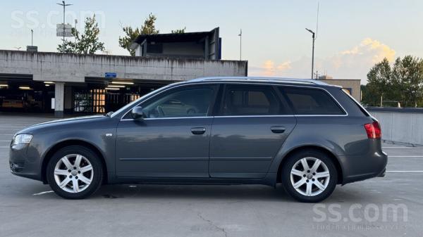 Grey Audi A4 2006 in Riga, with an engine capacity of 1.60 L and mileage of 255 thousand km for 980 €, photo 7 on AUTOMOTO.COM.LV