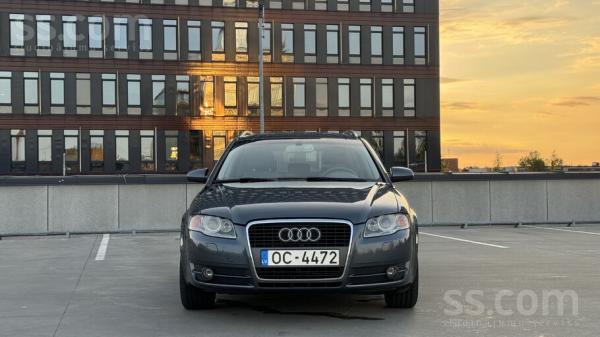 Grey Audi A4 2006 in Riga, with an engine capacity of 1.60 L and mileage of 255 thousand km for 980 €, photo 9 on AUTOMOTO.COM.LV