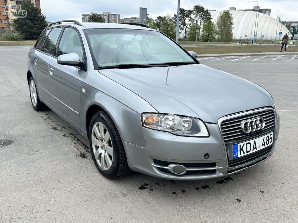 Pelēks Audi A4 2006 Viļņa, ar dzinēja tilpumu 2.00 L un nobraukumu 320 tūkst. km par 1100 €, foto 3 vietnē AUTOMOTO.COM.LV