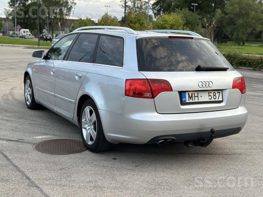 Grey Audi A4 2006 in Tukums, with an engine capacity of 2.00 L and mileage of 263 thousand km for 2000 €, photo 5 on AUTOMOTO.COM.LV